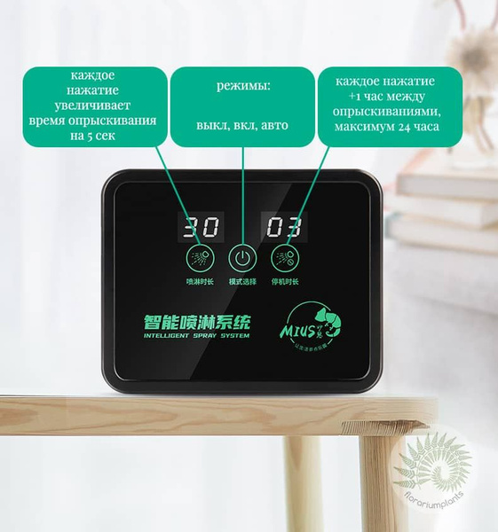 Система опрыскивания для террариумов Mius-smart, 2 форсунки купить на OZON по низкой цене ...