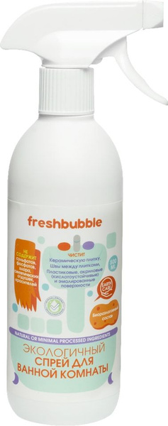 Чистящее средство Freshbubble для ванны 500мл х 3 шт - купить с доставкой по выгодным ценам в ...