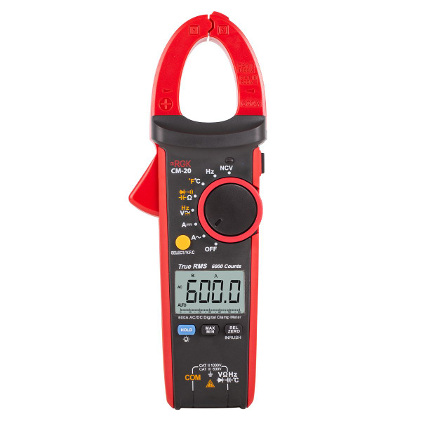 Токовые клещи RGK CM-20 купить по выгодной цене с доставкой по Москве и всей России | Интернет ...