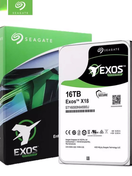 16 ТБ Внутренний жесткий диск Seagate EXOS (ST16000NM000J) - купить по ...