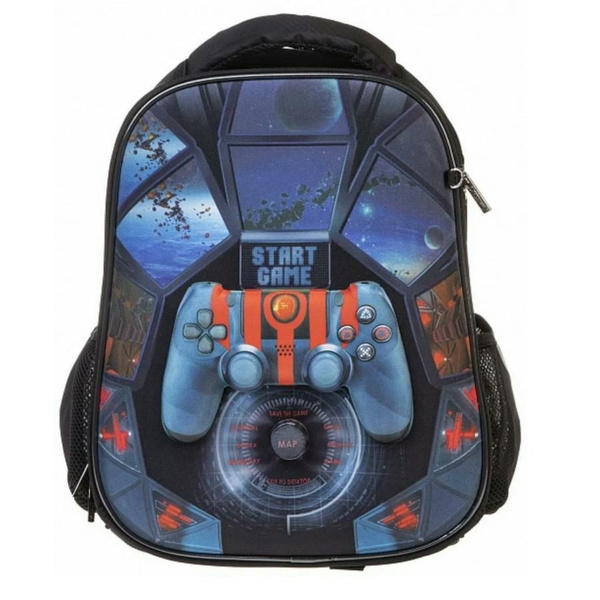 Рюкзак Hatber ERGONOMIC light Джойстик 38Х29Х15см EVA материал 3D эффект нагрудная стяжка ...