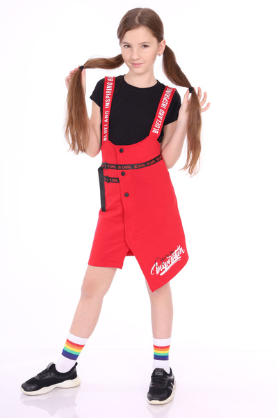 Однотонный сарафан для девочки Blueland 2993 B Girl, Девочки, На любой ...