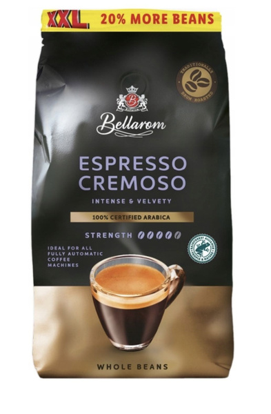 Кофе зерновой Bellarom Espresso Cremoso 1200 гр. - купить с доставкой ...
