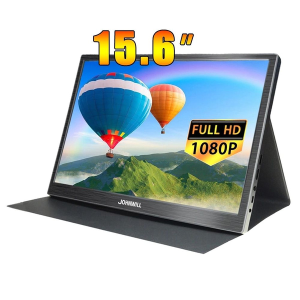 Монитор JOHNWILL Портативный 15,6 дюймов HD 1080 IPS 15.6" - купить по ...
