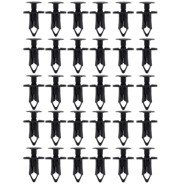 Клипса крепежная автомобильная, 30 шт. купить c доставкой на OZON по ...