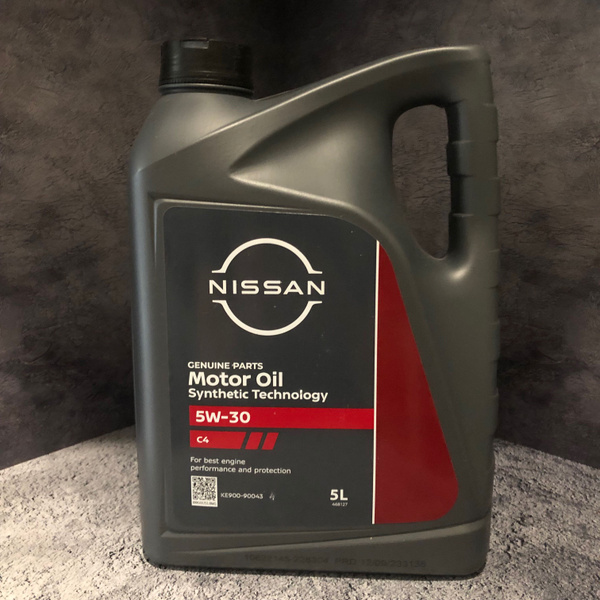 Масло моторное Nissan 5W-30 Синтетическое - купить в интернет-магазине ...