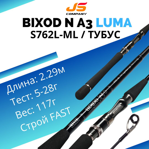 Спиннинг JS COMPANY BIXOD N A3 LUMA, от 5 гр купить c доставкой на OZON по низкой цене (1595160562)