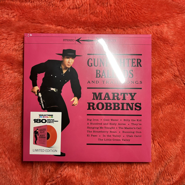 Включает хит Big Iron! Красный винил Marty Robbins - Gunfighter Ballads ...
