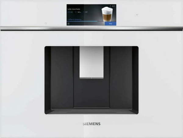 Встраиваемая кофемашина Siemens CT718L1W0, белый купить по выгодной ...