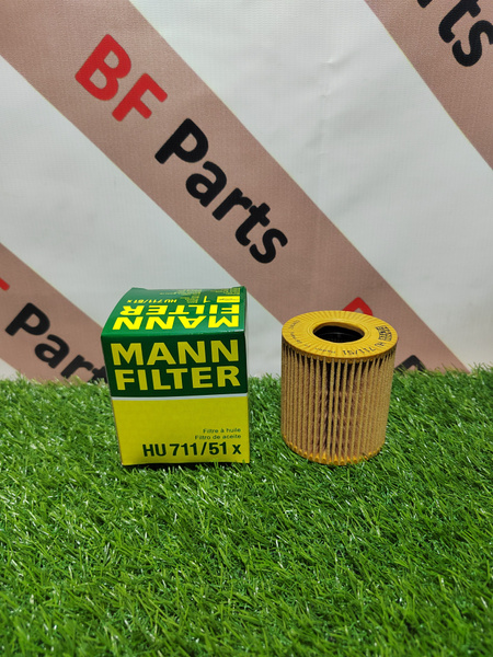 Фильтр масляный MANN FILTER MANN-FILTER, HU711/51X (OX339/2D) - купить по выгодным ценам в ...