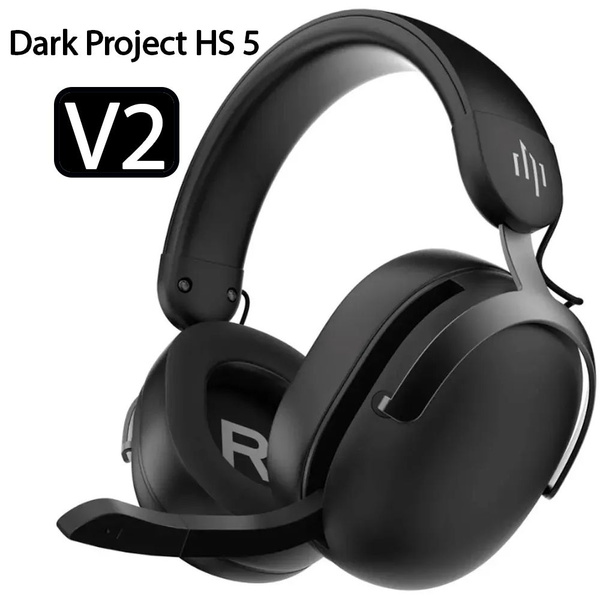 Характеристики Игровые наушники Dark Project HS-5 v2 черный подробное ...