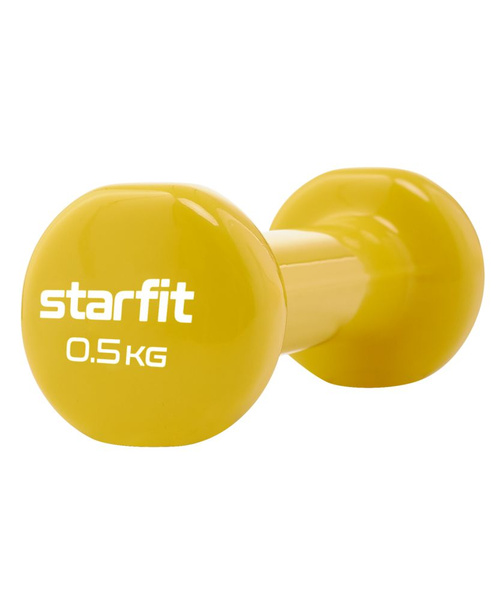 Гантели Starfit УТ-00018820, 1 шт. по 0.5 кг, желтый - купить по ...