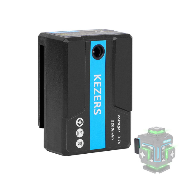 Купить Аккумулятор для лазерного уровня KEZERS, перезаряжаемый 5200mAh ...