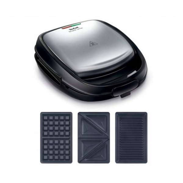 Вафельница Tefal SW701110, темно-серый - купить по выгодной цене в ...