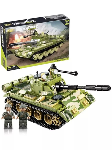 Конструктор "Советский танк Т-62" 378 дет. - купить с доставкой по выгодным ценам в интернет ...