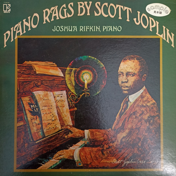 Виниловая пластинка Scott Joplin, Joshua Rifkin - Piano Rags (Япония ...