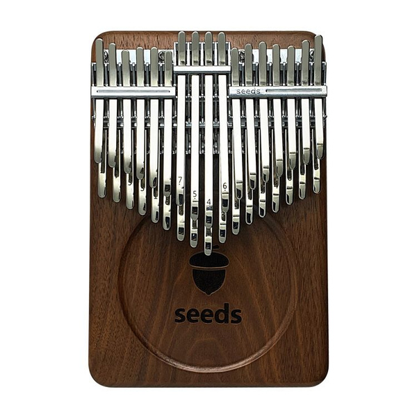 Калимба музыкальный инструмент Seeds, 34 нот - купить с доставкой по ...