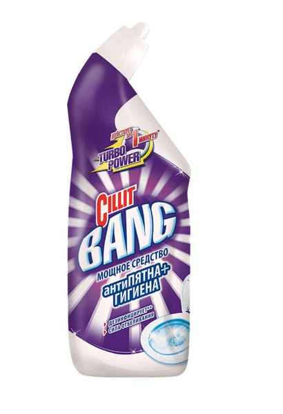 Характеристики Моющее средство Turbo Power Cillit Bang АнтиПятна ...
