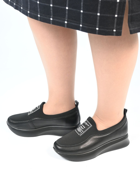 Туфли Женский Ascalini Натуральная кожа, размер 40 Платформа 8 Россия Без застёжки купить c ...