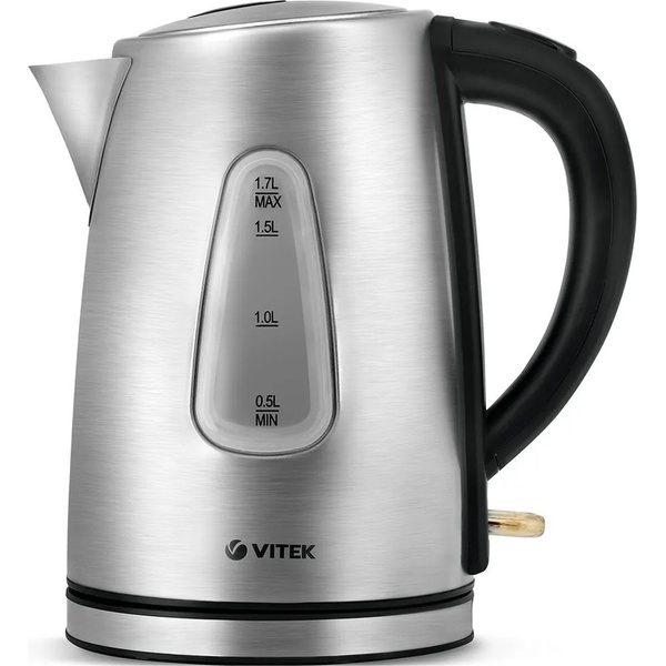 Купить электрический чайник VITEK Металл, 2200 Вт, 1,7 л (2079954) по низкой цене: отзывы, фото ...
