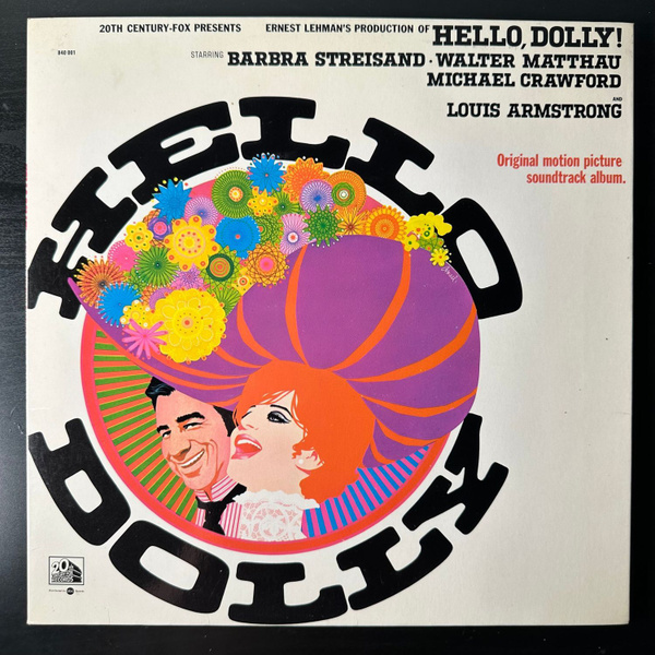 Виниловая пластинка Hello Dolly - Original Motion Picture Soundtrack ...