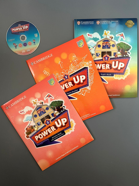 Power Up 2 Pupil's Book +Activity + Home Booklet + Диск - купить с ...