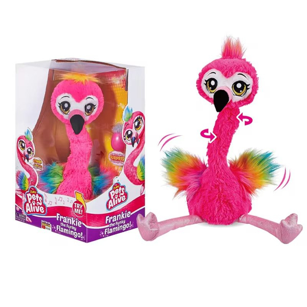 ZURU Pets Alive Frankie The Funky Flamingo / Электрические Танцующие ...