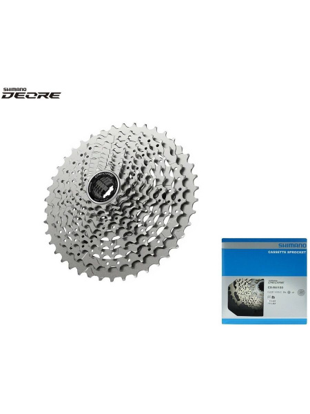 Кассета Shimano Deore M4100 10 скоростей, 11-46Т - купить с доставкой ...