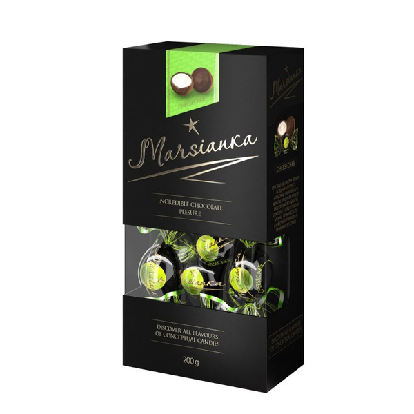 Конфеты шоколадные Марсианка шоколданые Чизкейк, 200г - купить с ...