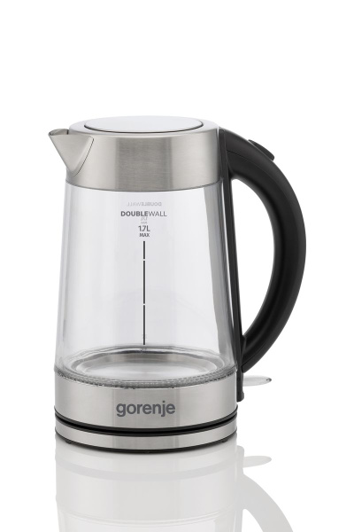 Купить электрический чайник Gorenje K17GDWII, Металл по низкой цене ...
