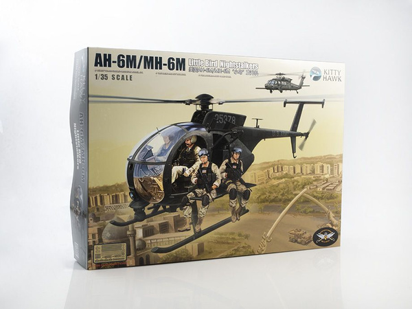 Сборная модель самолета AH-6M/MH-6M Little Bird KH50002, масштаб 1/35 ...