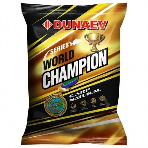 Прикормка DUNAEV World Champion 1кг Carp Natural - купить с доставкой по выгодным ценам в ...