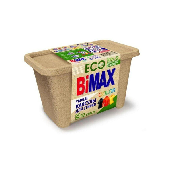 BiMAX, Капсулы для стирки BiMAX, 12 шт, ECO Color купить на OZON по низкой цене (1850329503)