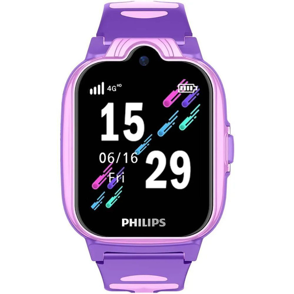 Купить смарт-часы Philips W6610, экран 1.69" - купить по низким ценам в ...