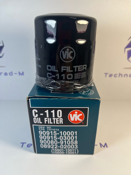 Фильтр масляный Vic Фильтр масла - купить по выгодным ценам в интернет-магазине OZON (1669203388)