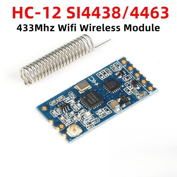 HC-12 SI4438 SI4463 433 МГц Wifi беспроводной модуль последовательного ...