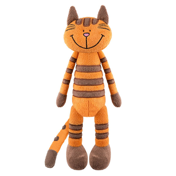 Мягкая игрушка MAXITOYS SLIM Рыжий Кот Полосатик купить на OZON по низкой цене (1759277678)