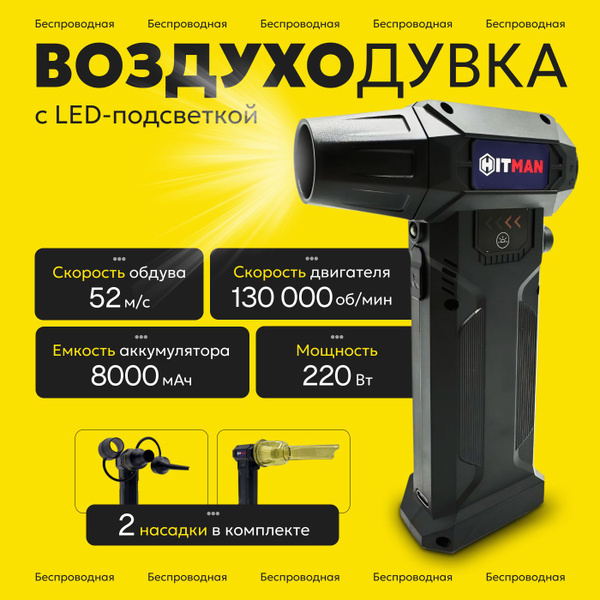 Воздуходувка для розжига, вентилятор для гриля, для костра, раздуватель ...