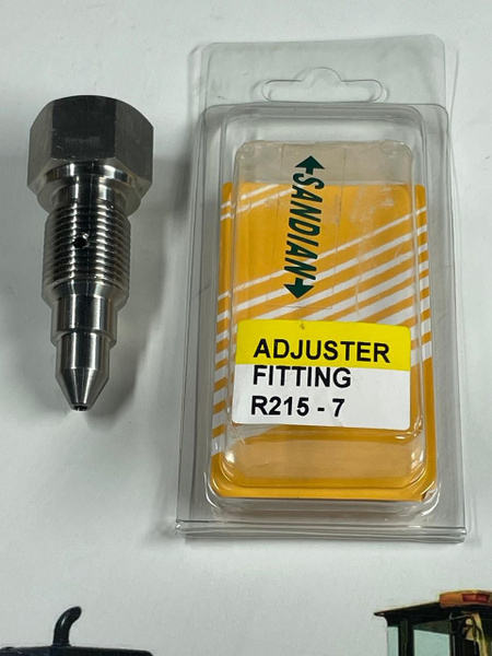 Клапан натяжителя гусеницы R215-7 - купить с доставкой по выгодным ...