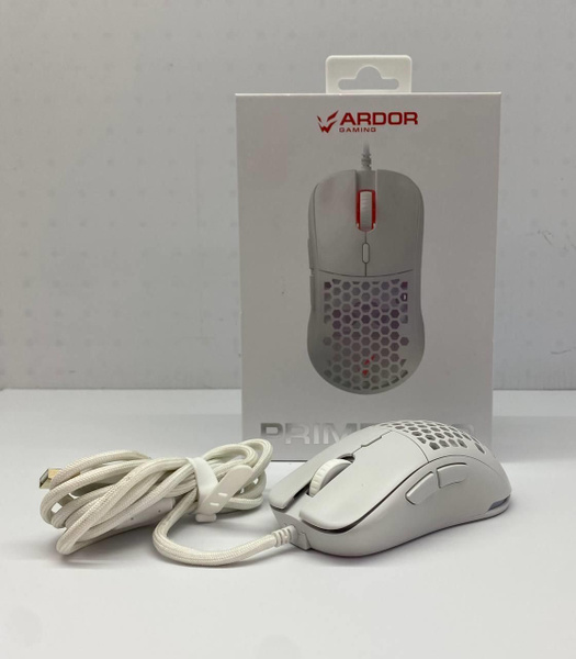 Мышь ARDOR GAMING проводная Prime PRO ARD-PR3370-WT белый Мышь ...