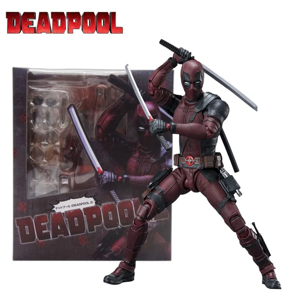Marvel SHF Deadpool 2 Фигурка 16 см Подвижная, Новые Мутанты, Аниме ...
