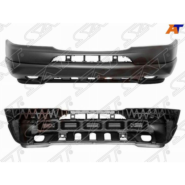 Бампер передний для Мерседес W163 1997-2001, Mercedes ML W163 бампер ...
