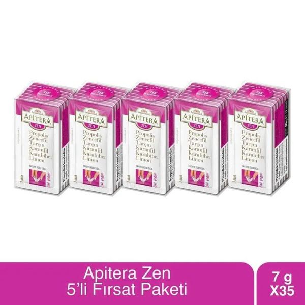Apitera Zen 7 г х 35 шт (Прополис, Мед, Имбирь, Лимон) - купить с ...