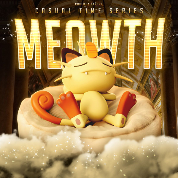 Фигурка аниме Sleeping Meowth Pokemon 85 мм - купить с доставкой по ...