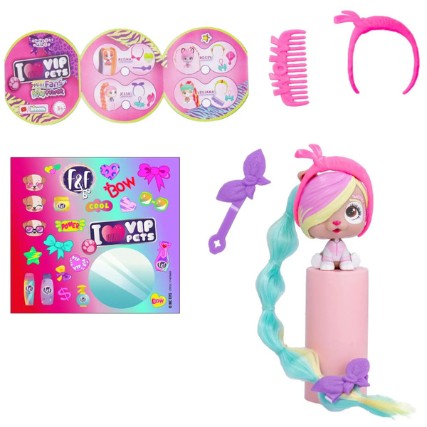 Фигурка IMC Toys VIP Pets BOW POWER Модные щенки коллекция Мини Фаны ...