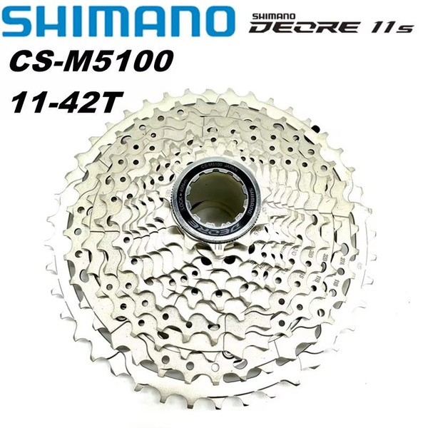 Кассета Shimano Deore CS-M5100,11-42T,11 скоростей,Велосипед Маховик ...