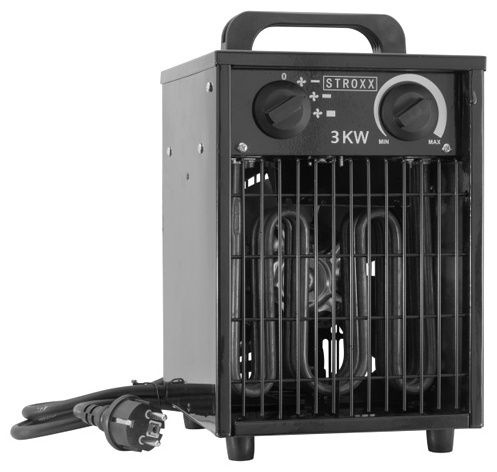 Тепловентилятор STROXX 100-815 черный купить на OZON по низкой цене (1703947998)