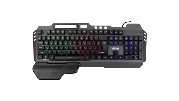 Мембранная клавиатура Ritmix RKB-220BL купить по низкой цене: отзывы, фото, характеристики в ...