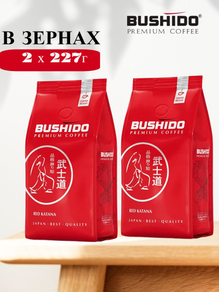 BUSHIDO Red Katana зерновой 2х227г - купить с доставкой по выгодным ...