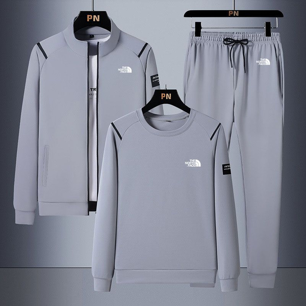 Костюм спортивный Мужской The North Face Спортивный серый, размер 50 ...
